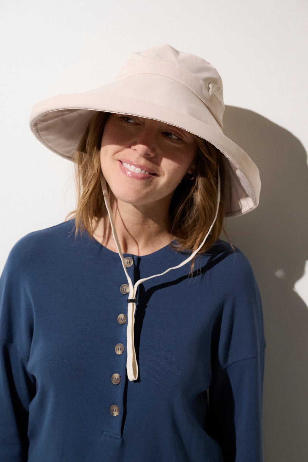 Women's Beige UV Sun Hat, Faro, UPF 50+– Ker Sun USA