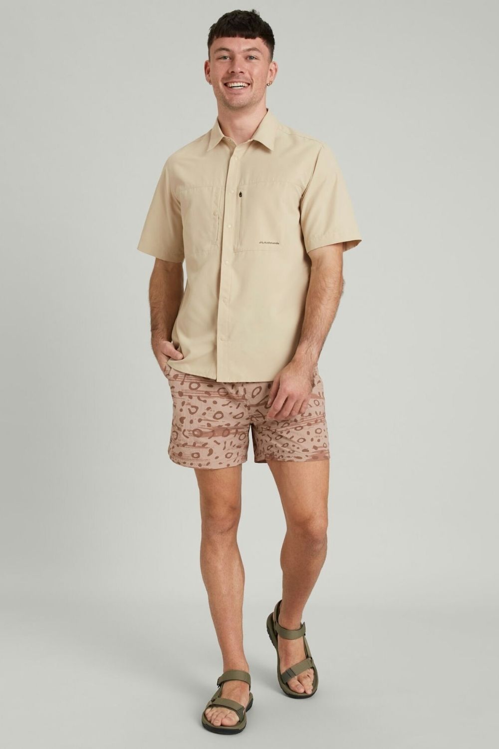 Chemise anti-UV à manches courtes homme - SUN Scout UPF - Kathmandu ...