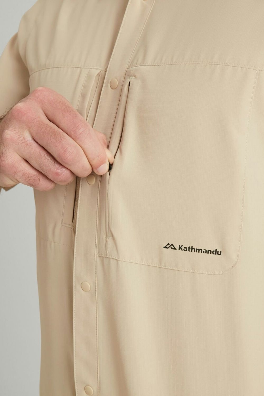 Chemise anti-UV à manches courtes homme - SUN Scout UPF - Kathmandu ...