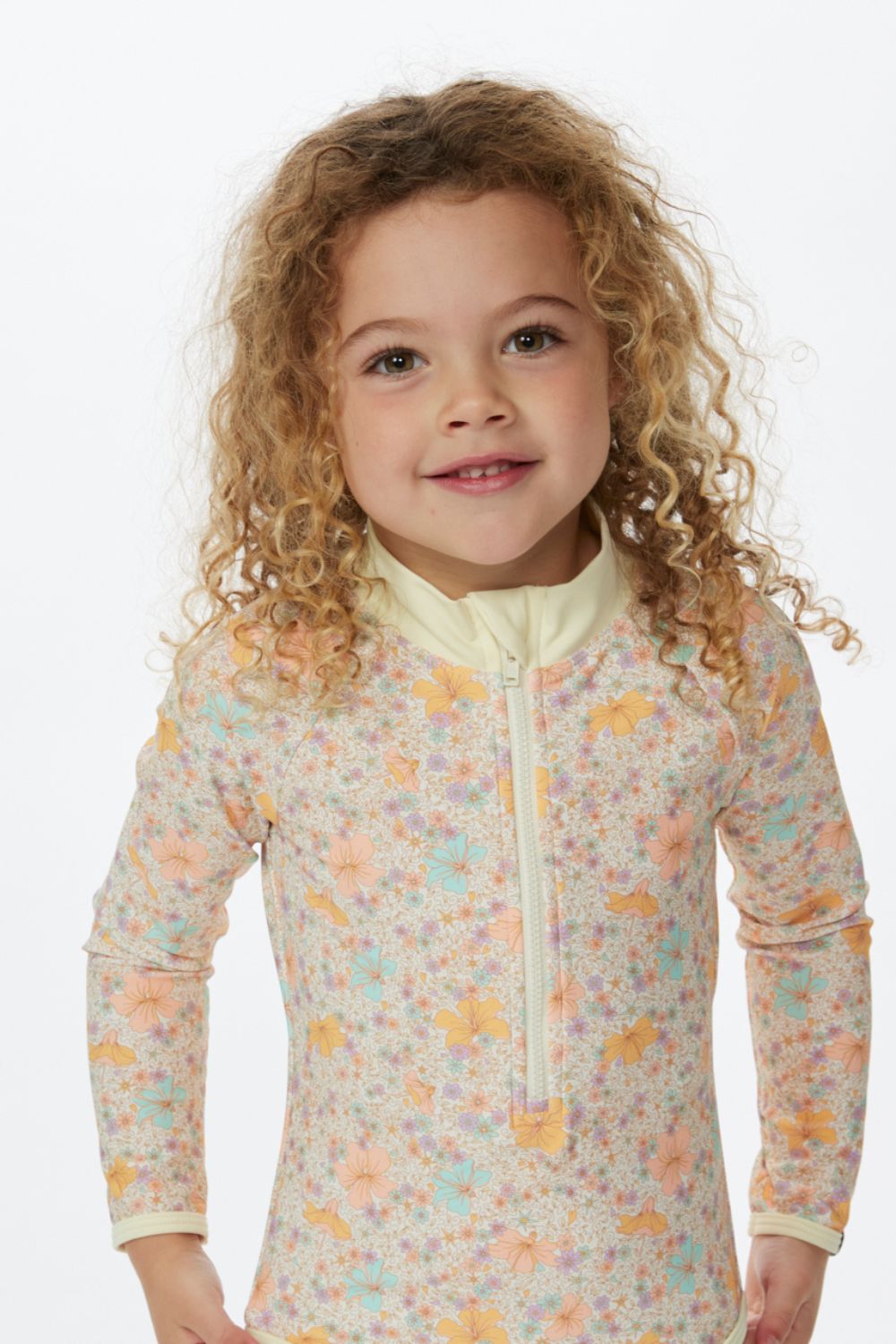 Maillot de bain anti-UV une pièce Fille - Crystal - Rip Curl - UPF 50 ...