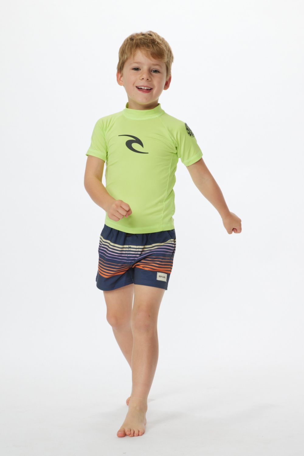 Tee-shirt de bain Anti UV manche courte Garçon - BRAND WAVE - Rip Curl ...