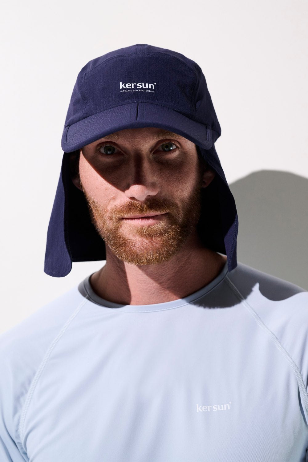 Men's UV Sun Cap, Sequoia, Blue, UPF 50+– Ker Sun
